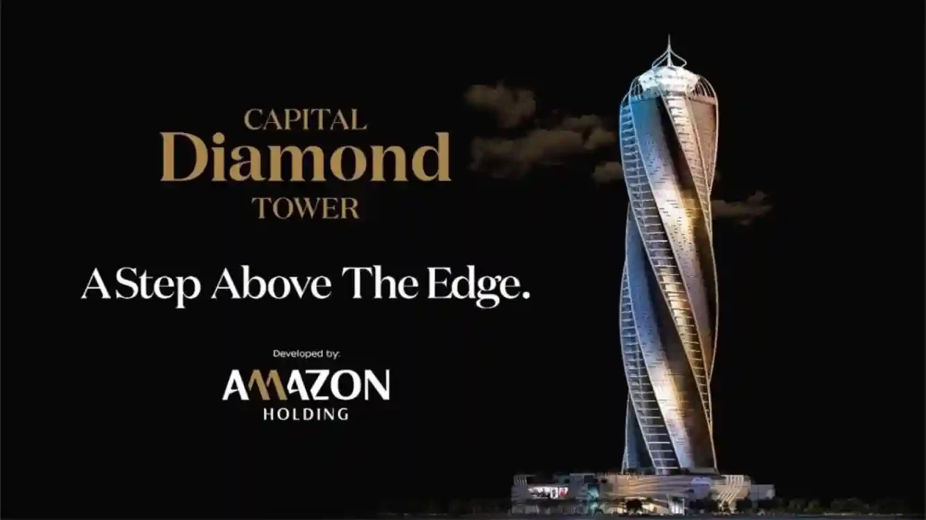 Amazon Capital Diamond Tower, New Capital City, Egypt: A Landmark of ...