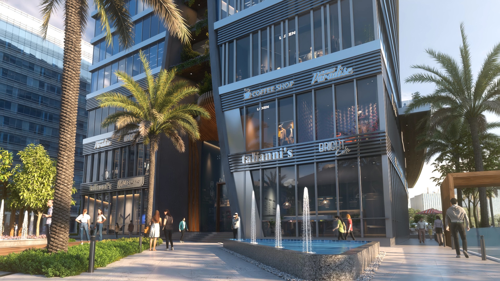 El Centro Business Complex, New Capital City, Egypt: Modern Hub Fuels ...