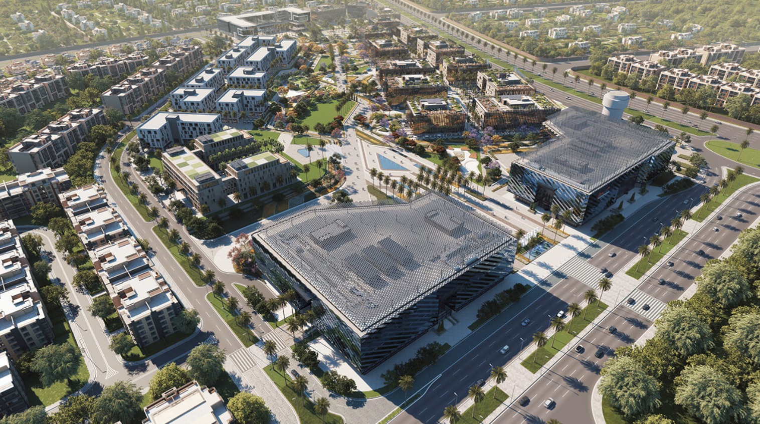 Urban Business Lane Compound, New Cairo, Egypt: A Hub for Modern ...