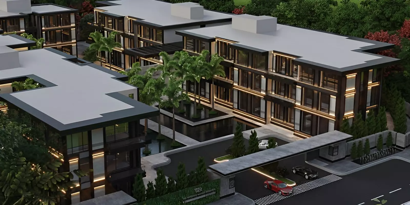 Waterway Branded Residence Compound: Luxury Living in New Cairo, Egypt ...