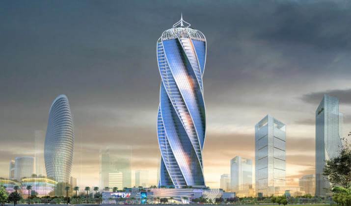 دايموند تويستد تاور العاصمة الجديدة: معلم بارز داخل مصر - The Official Egyptian Real Estate ...