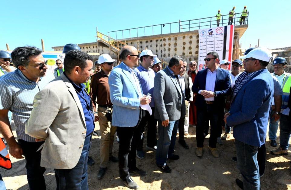 Housing Minister Tours Development Projects in New Aswan City - The ...