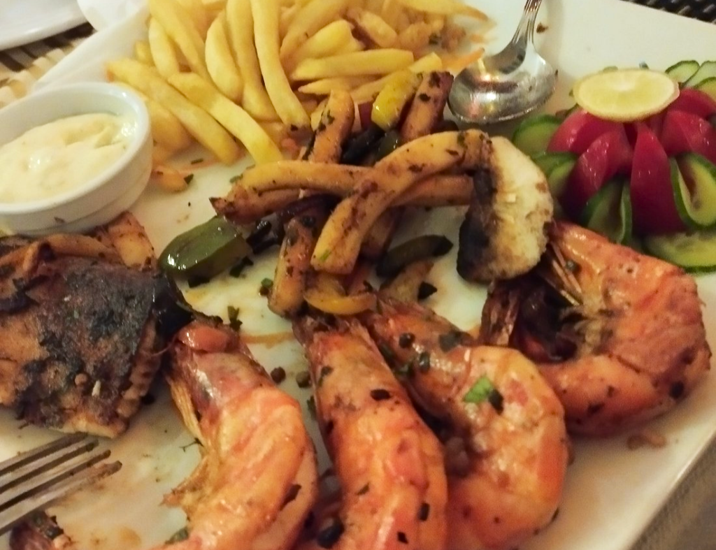 Shrimp Company - Sahl Hasheesh, Egypt: Dining by the Waves - The ...