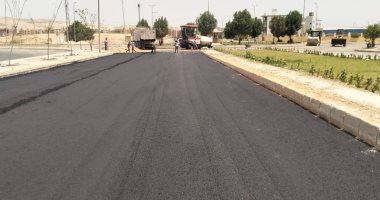 Ongoing Road Development Works in New Sohag City: Upgrading Key Routes ...